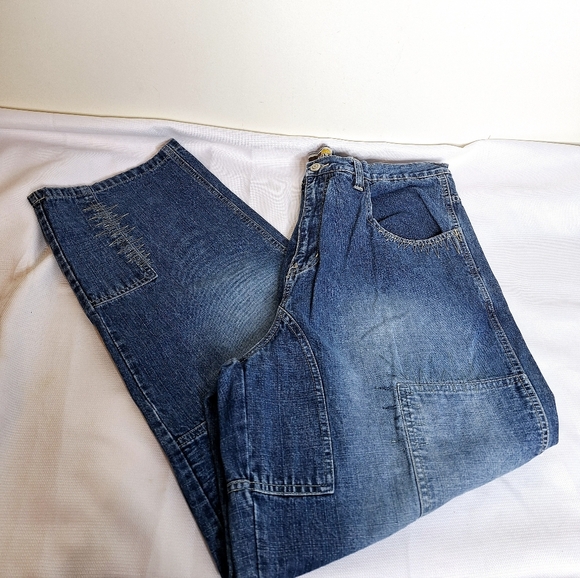 South Pole | Jeans | Y2k Southpole Brand The Extra Wide Skater Leg Over ...